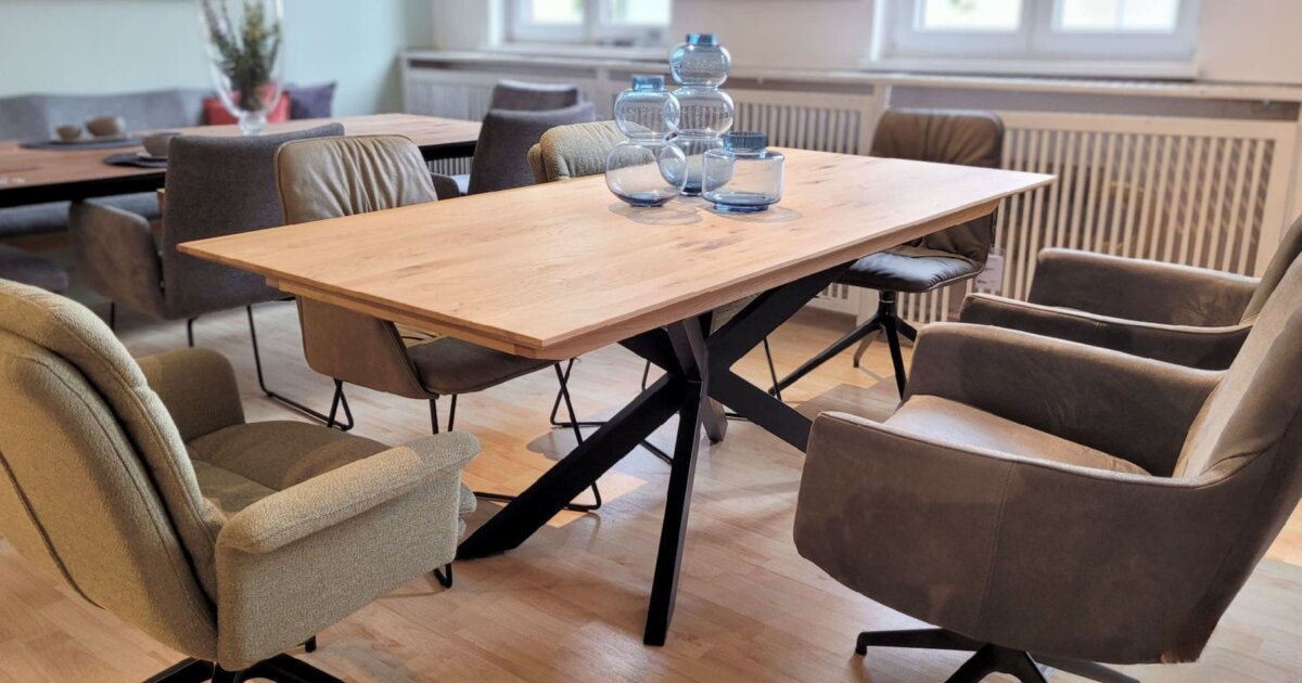 Ausziehtisch "Fabricia" (200-300 x 90 cm) - Lebensart Berlin