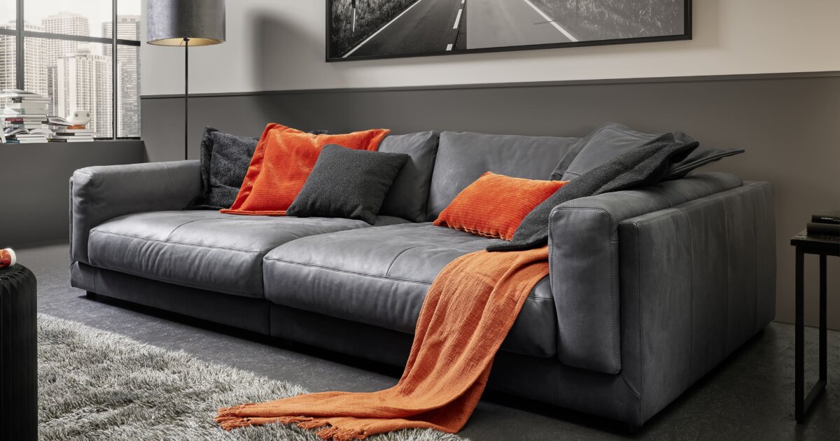 XXL Design-Sofa Kensington • individuell konfigurierbar - Lebensart Berlin